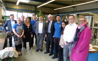 Bürgermeister zu Besuch bei Seckelmann - Seckelmann